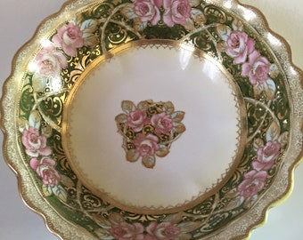 Nippon Hand Painted Bowl - Etsy