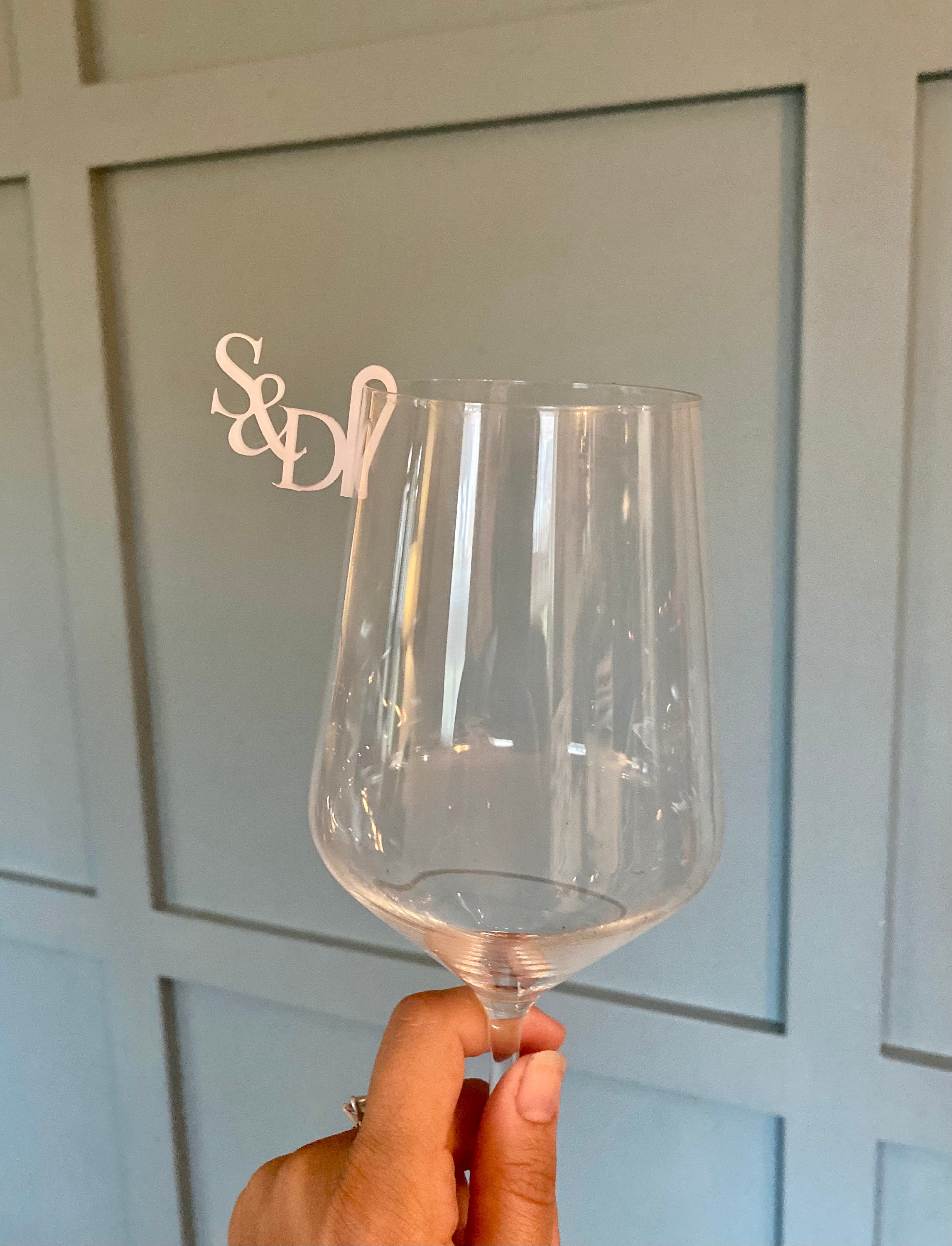 Personalized Drink Toppers, Unique Wine Charms for Couple, Custom ...