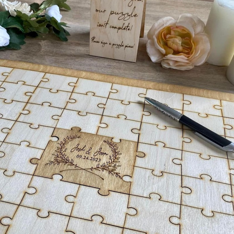 Wedding Puzzle - Etsy