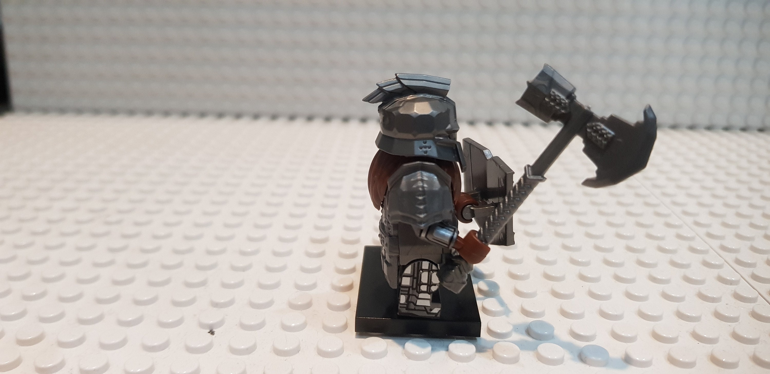 Dwarf soldier Lego compatible custom minifigure from the lord | Etsy