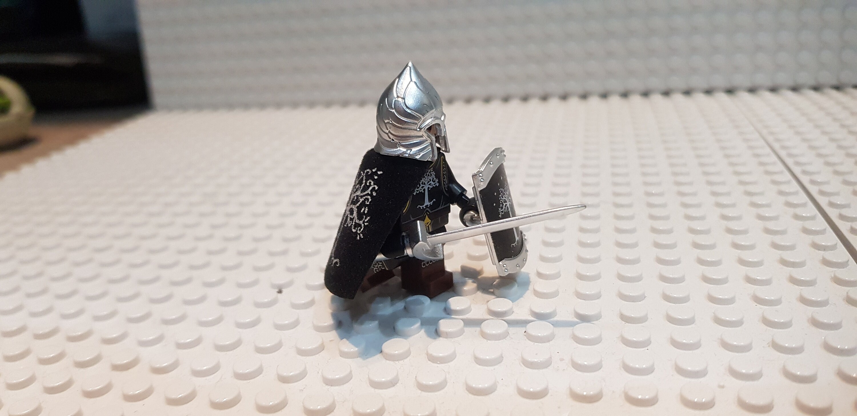 Lord of the ring Gondor soldier Lego compatible custom | Etsy