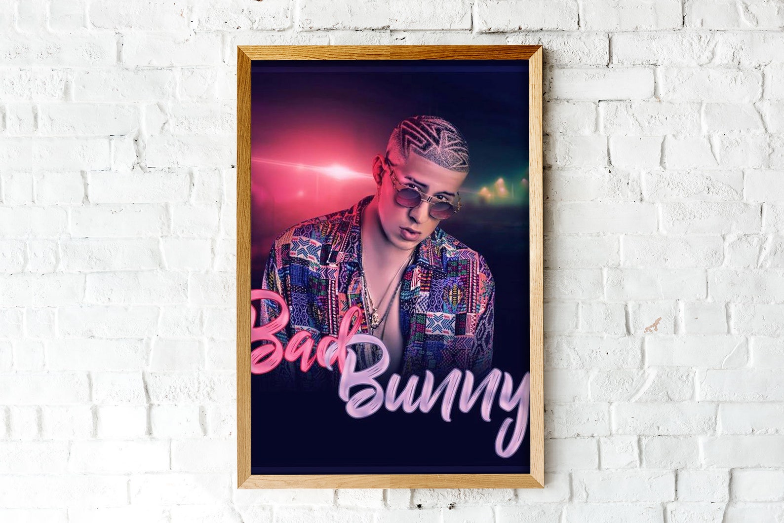 BAD BUNNY Poster Bad Bunny Poster Print. Home Decor. Gift | Etsy