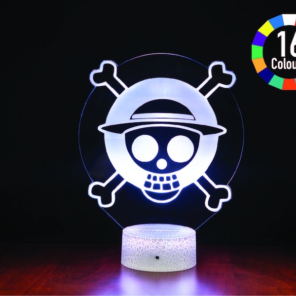 One Piece Led Light Logo - Etsy