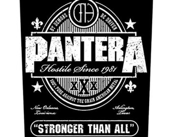 Pantera Back Patch - Etsy