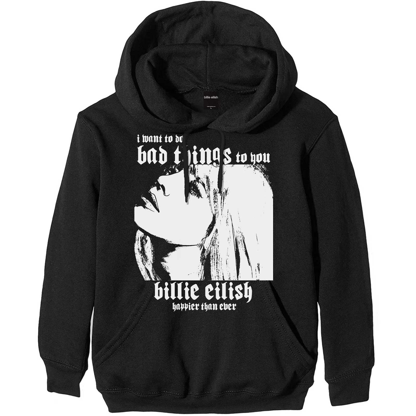 Billie Eilish Happier Than Ever Hoodie Billie Eilish Retro Style