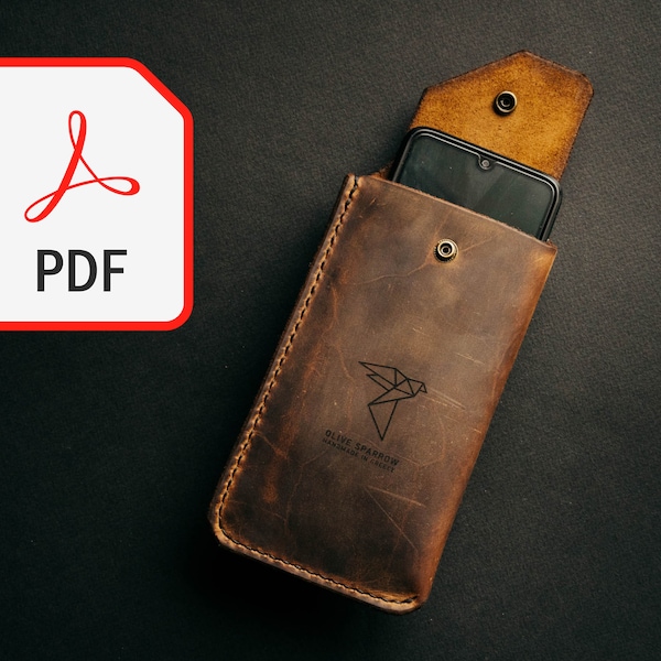 Leather Phone Case for Belt - Etsy