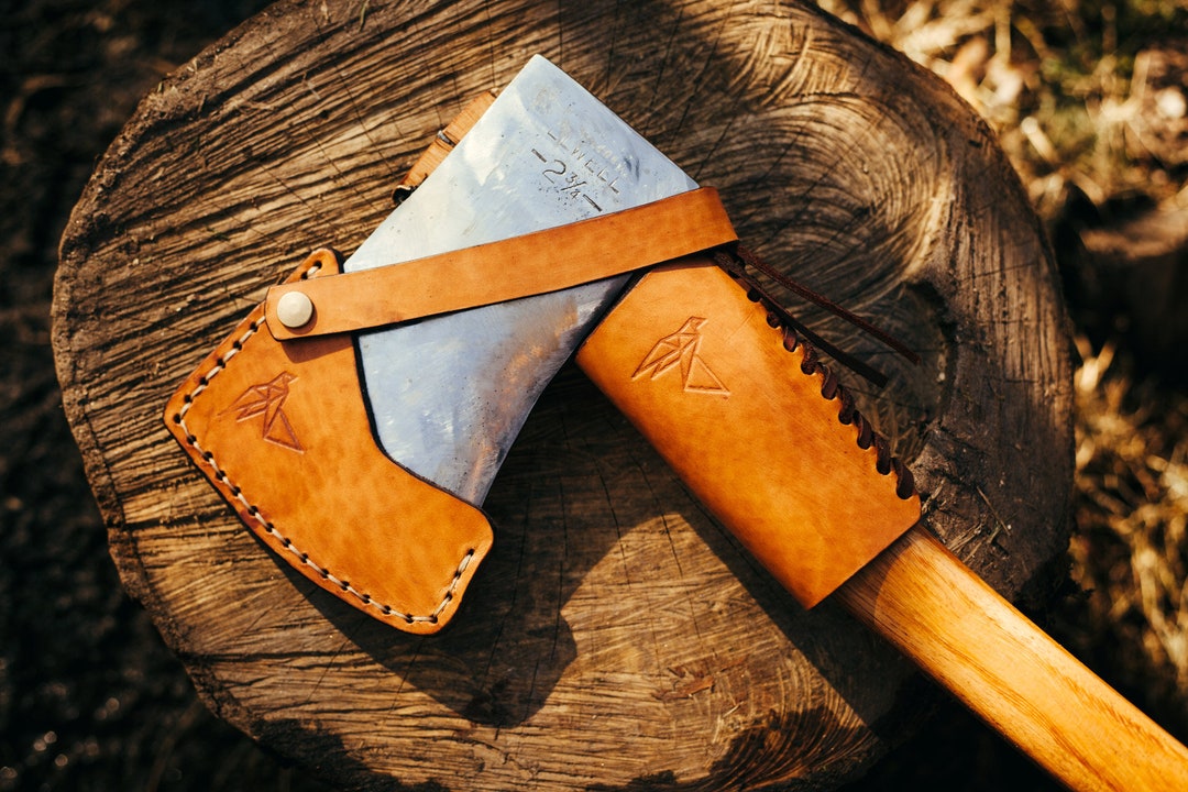 Custom Axe Sheath and Overstrike Guard, for YOUR Axe, Ax Mask, Double ...