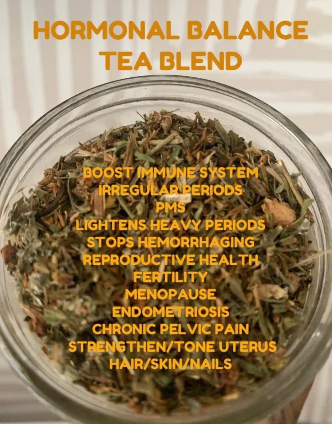 Hormonal Balance Tea - Etsy