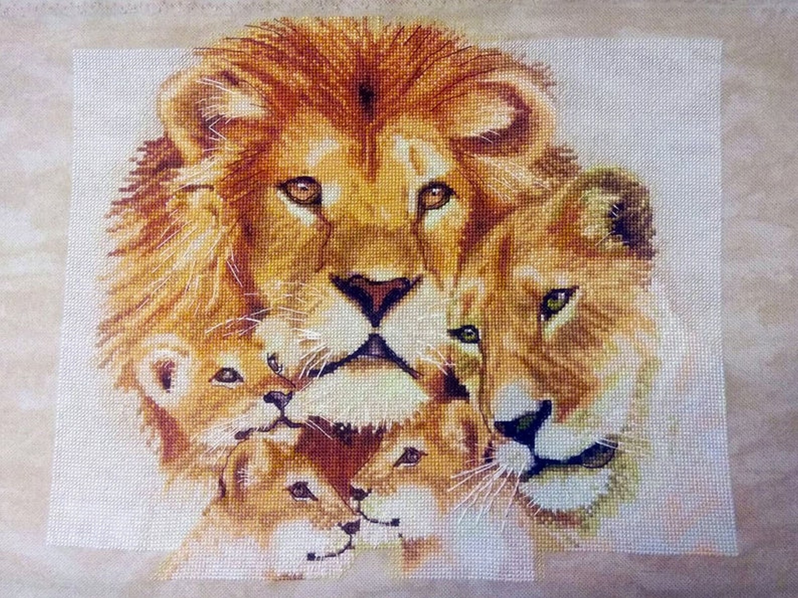 Lion and Lioness Cross Stitch Pattern Animals Cross Stitch - Etsy