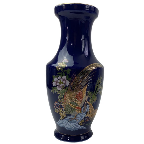 Pheasant Vase - Etsy