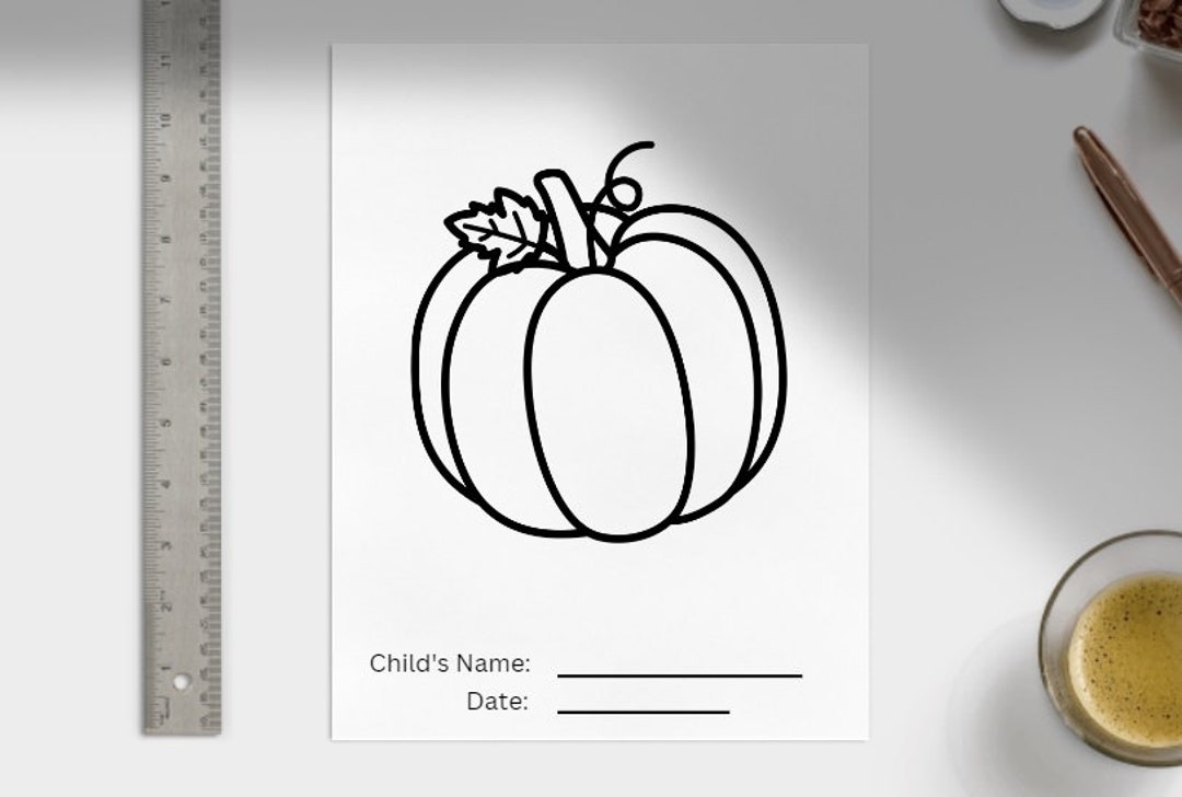 Fall Season Preschool Art Printables 10 Pages Digital Download - Etsy