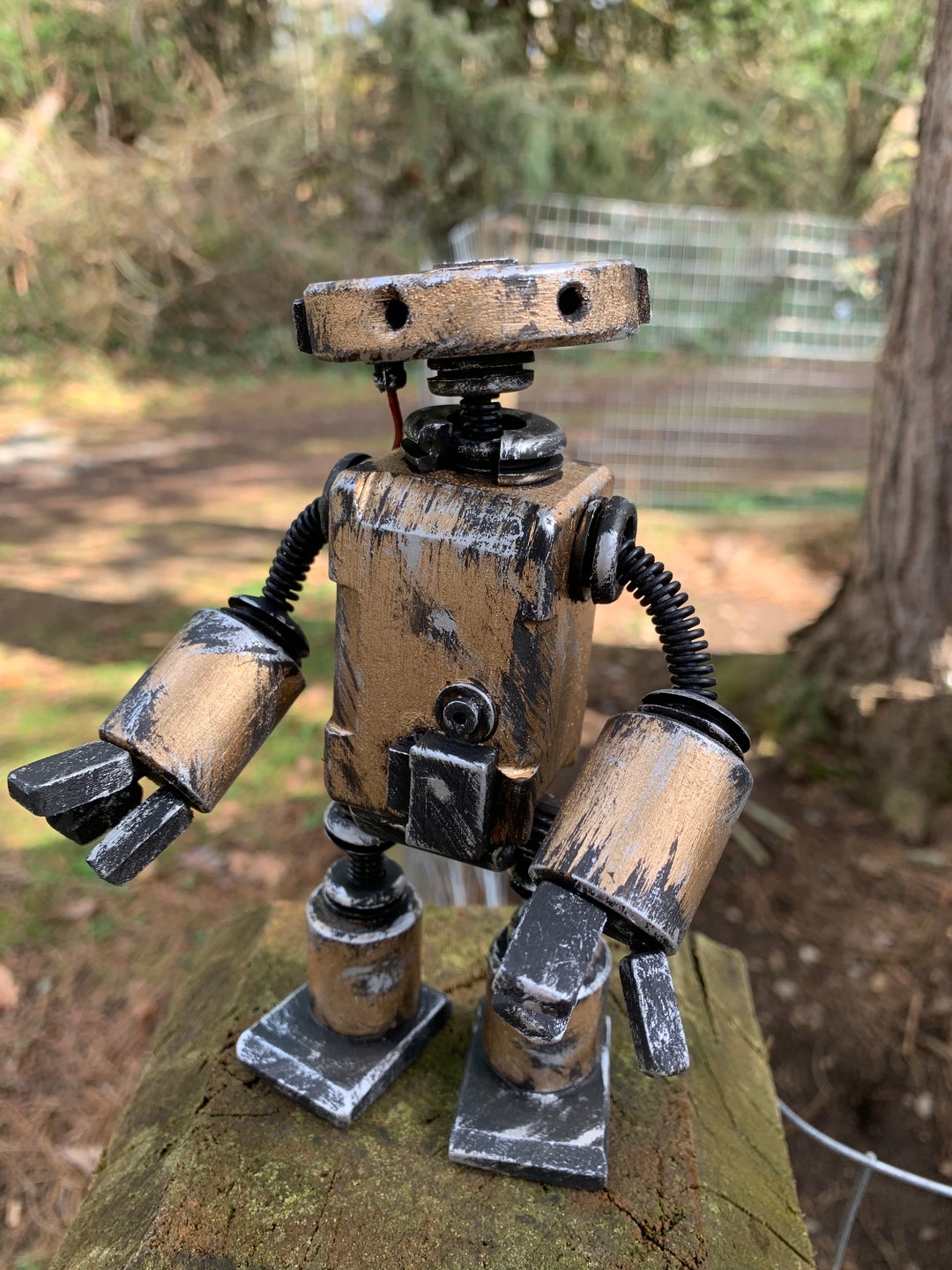 Gold Bot, #310 - Etsy