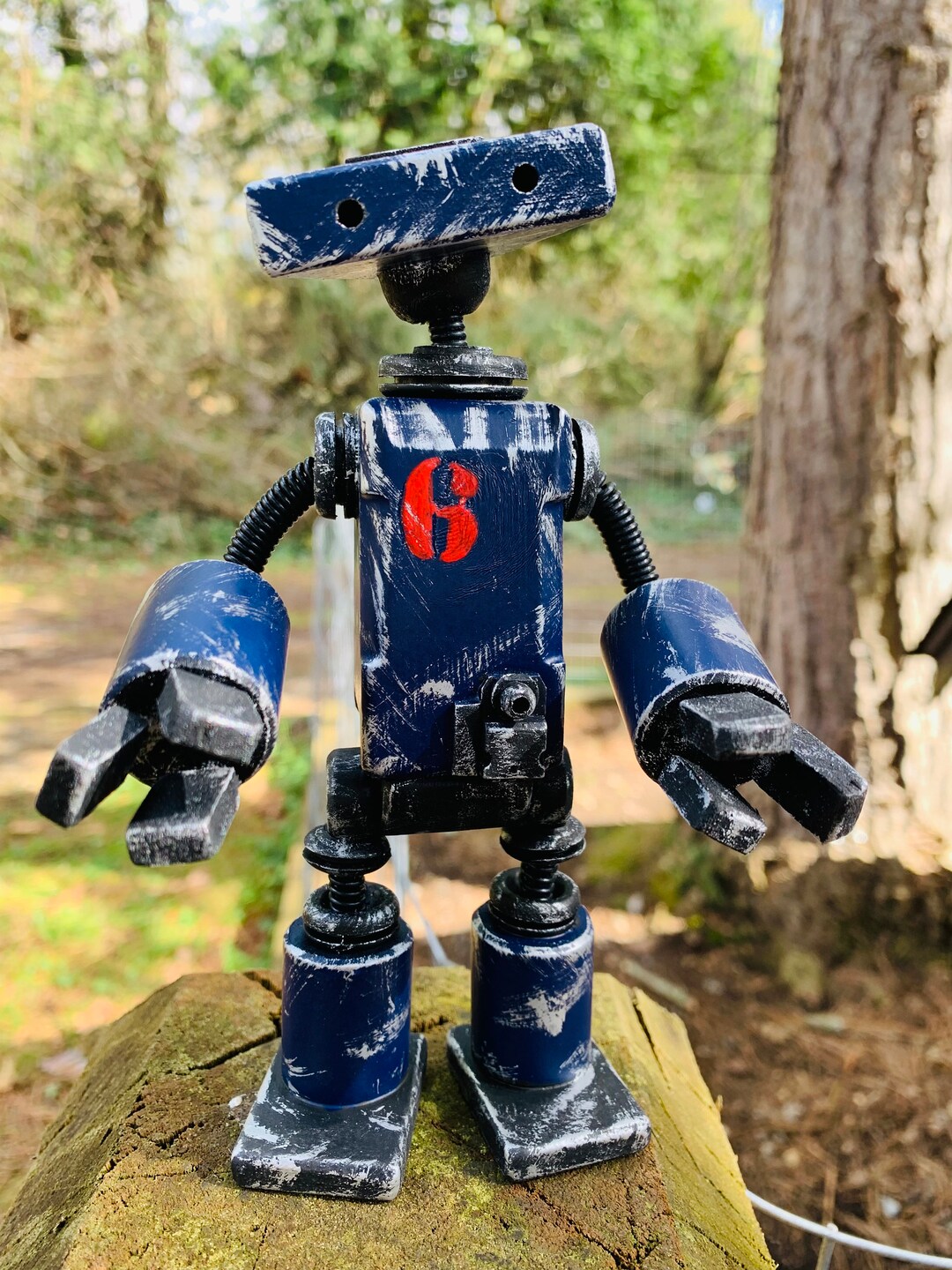 Blue 6 Bot, 308 - Etsy