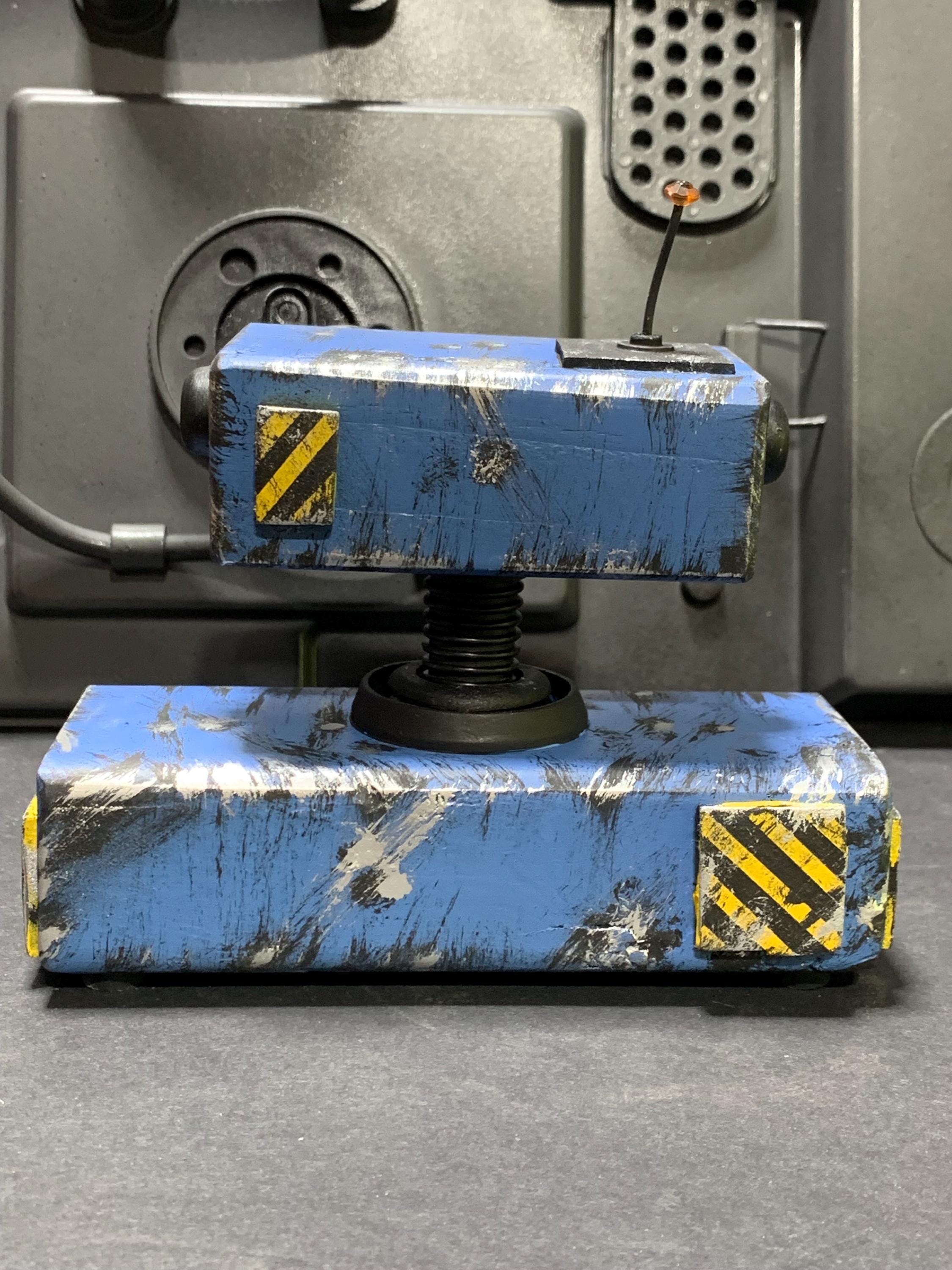 Robot. #363. Blue Blockhead Bot. - Etsy