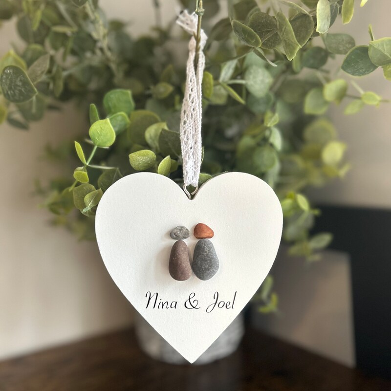 Heart Pebbles - Etsy