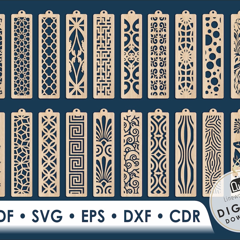 Wooden Bookmarks - Etsy