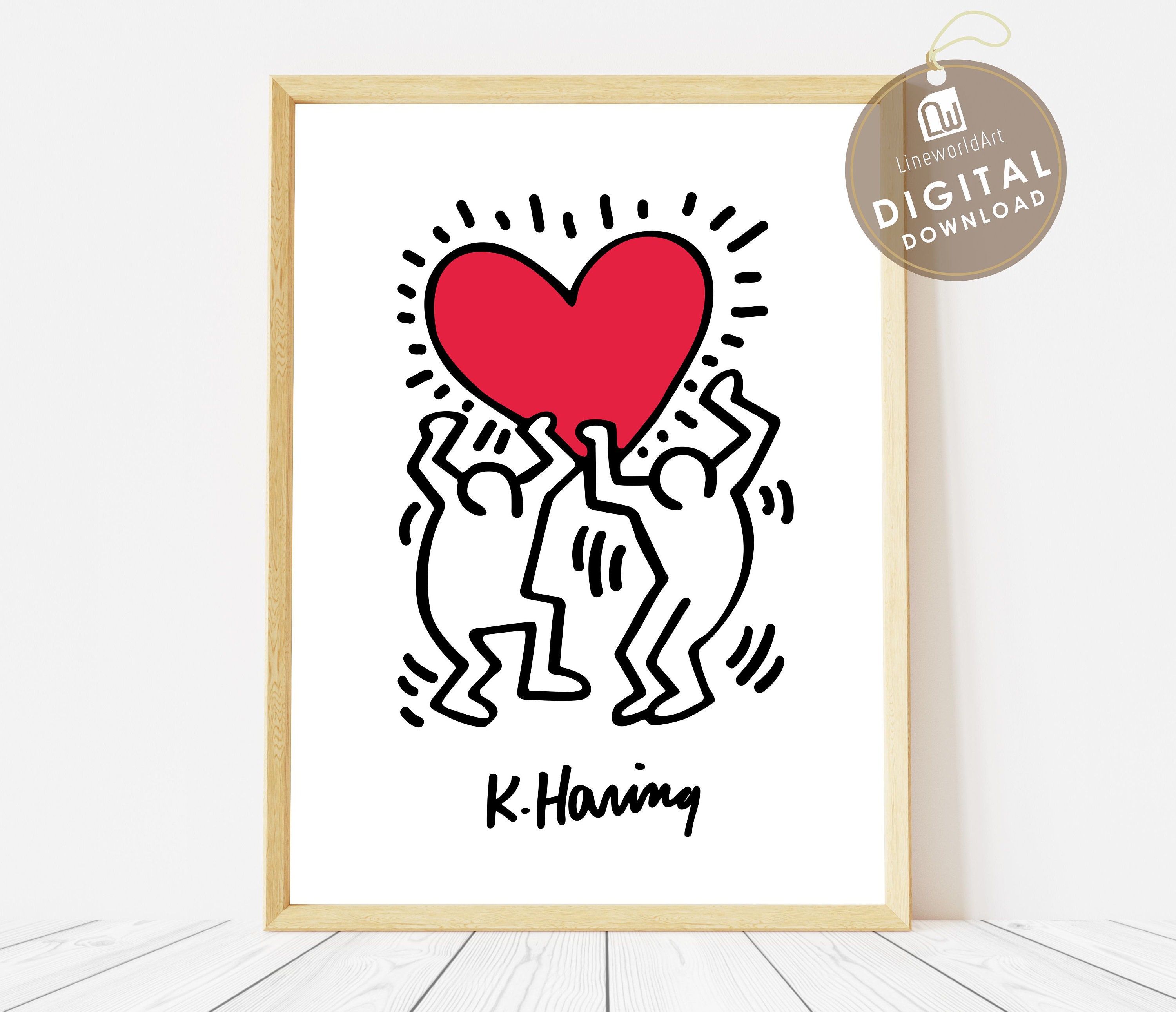 Keith Haring Love Art
