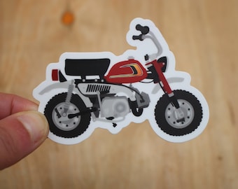 Mini Bike Sticker - Etsy