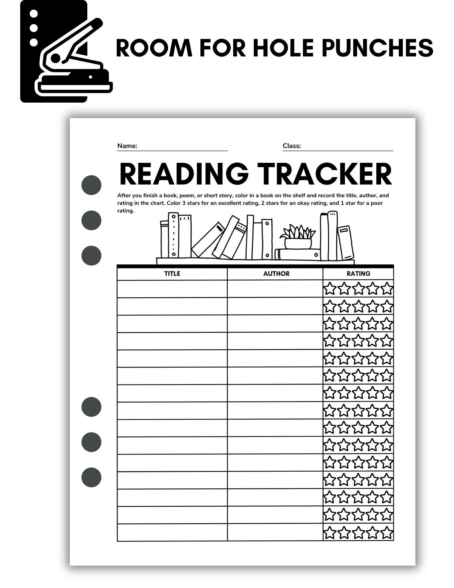 Reading Log Printable, Reading Tracker, Books to Read, Books I've Read ...