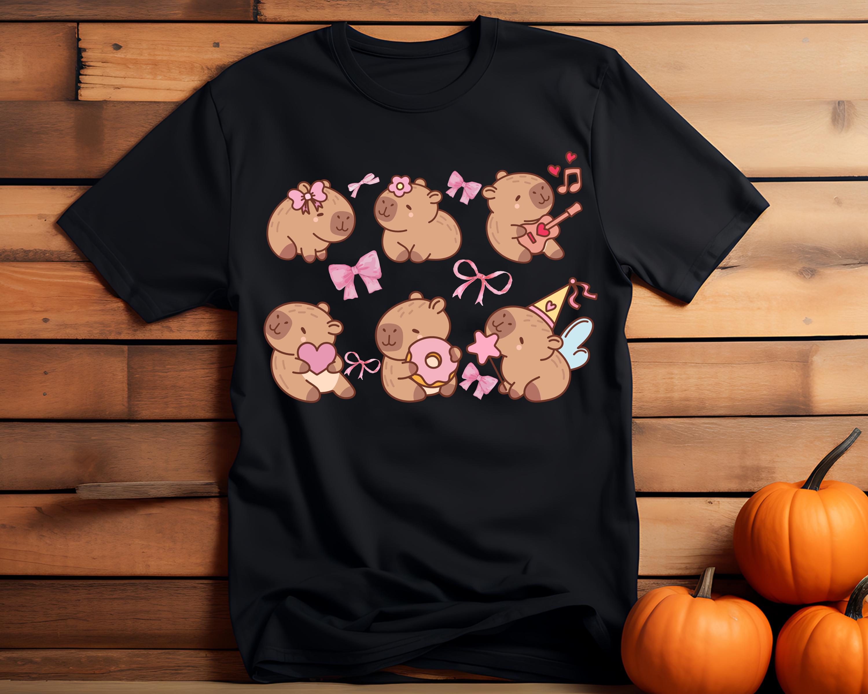 Coquette Capybara Bow PNG File: Animal Graphics (digital Download) - Etsy