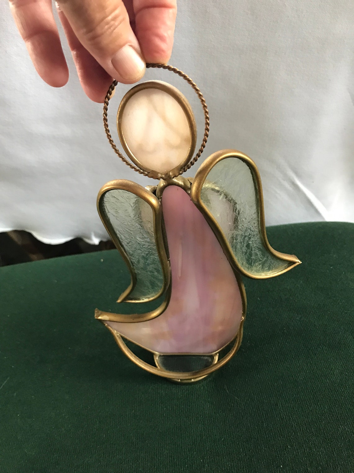 Stained Glass Table Top Angel - Etsy