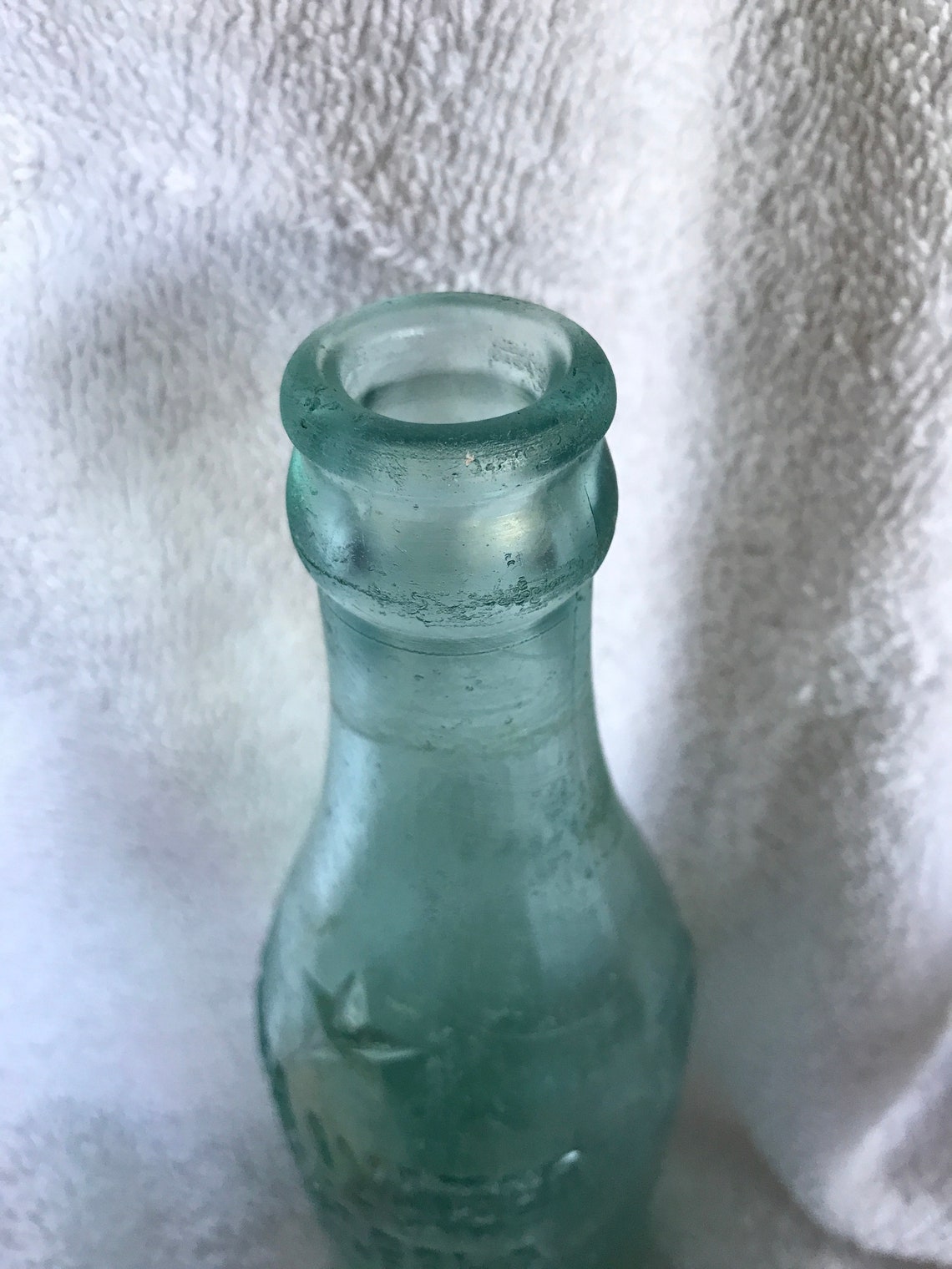 Rare Find/ Antique Straight Sided Teal Blue Coca Cola Bottle - Etsy