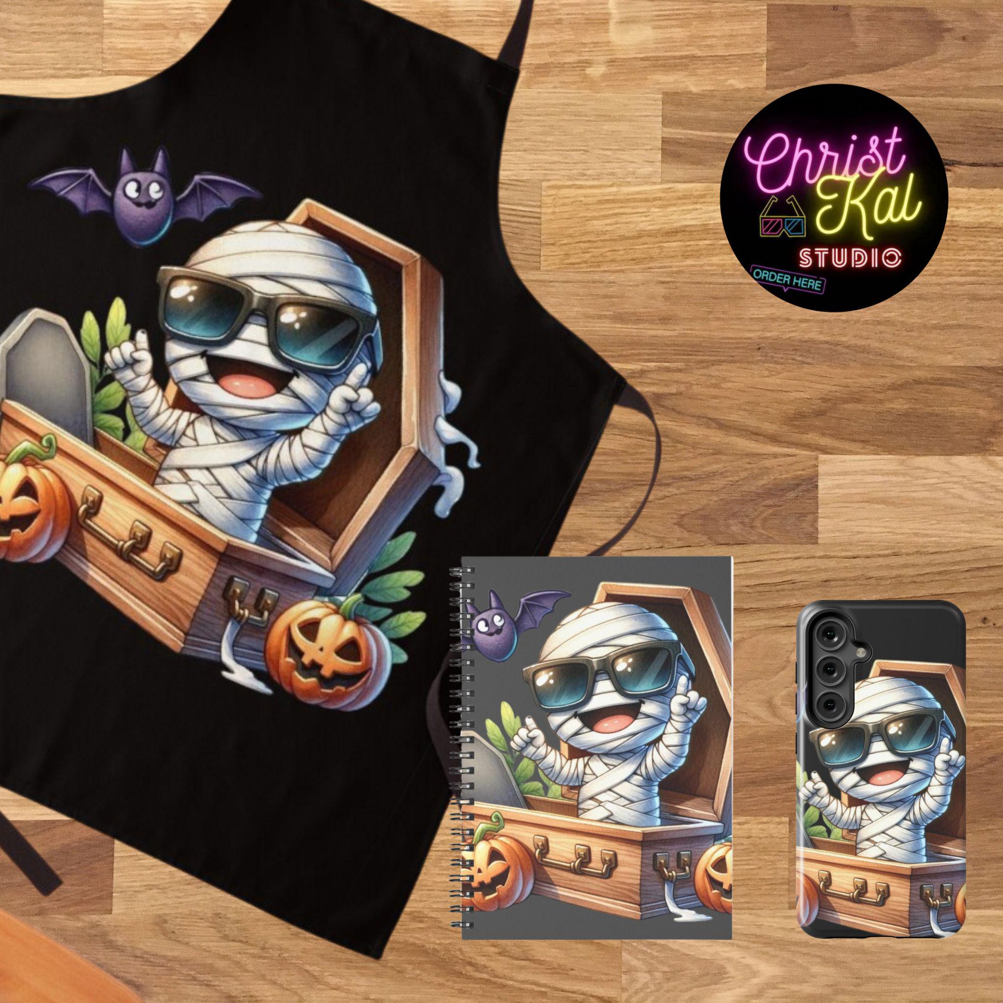35 Spooky Mummy Halloween Clipart: Watercolor PNG Bundle (digital ...
