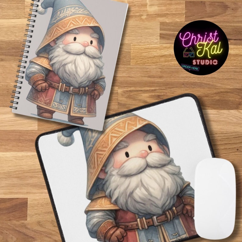 Watercolor Medieval Gnome Clipart Set: Fantasy Nursery Decor (digital ...