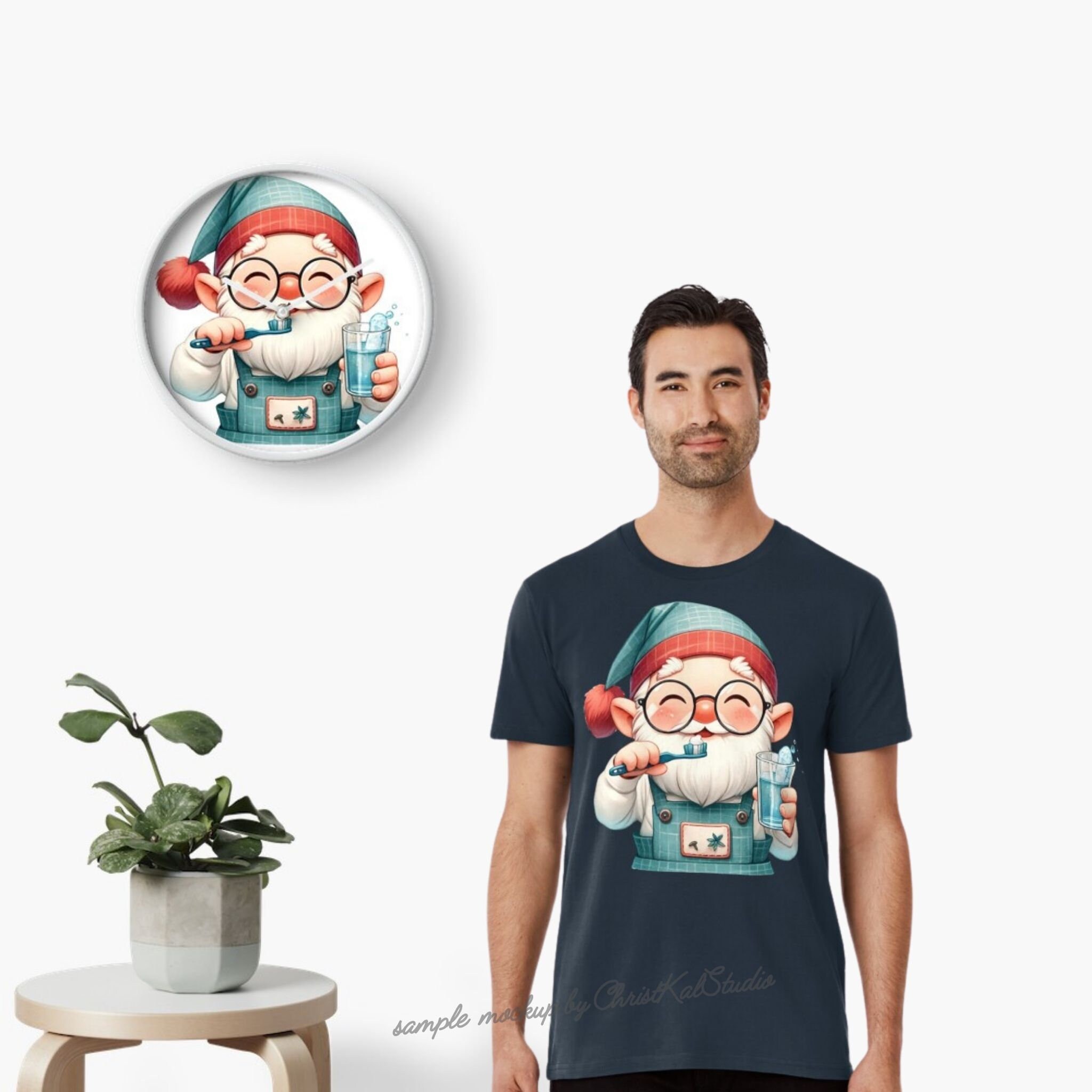 42PNG Watercolor Nursery Gnome Clipart, SET A, Nursery Teacher PNG ...