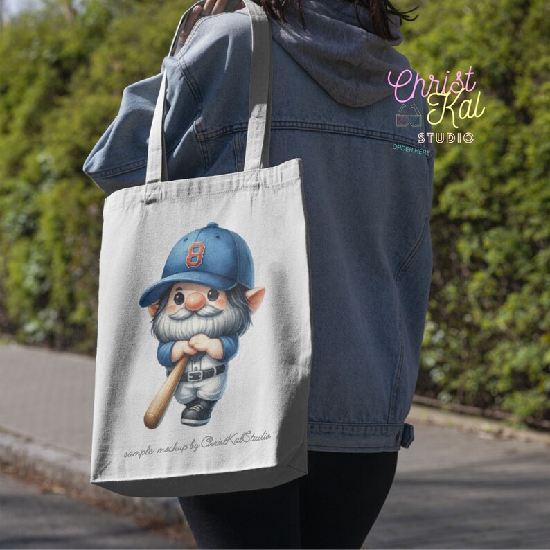 37 PNG: Cute Baseball Gnome Clipart, Watercolor Baseball Gnomes ...