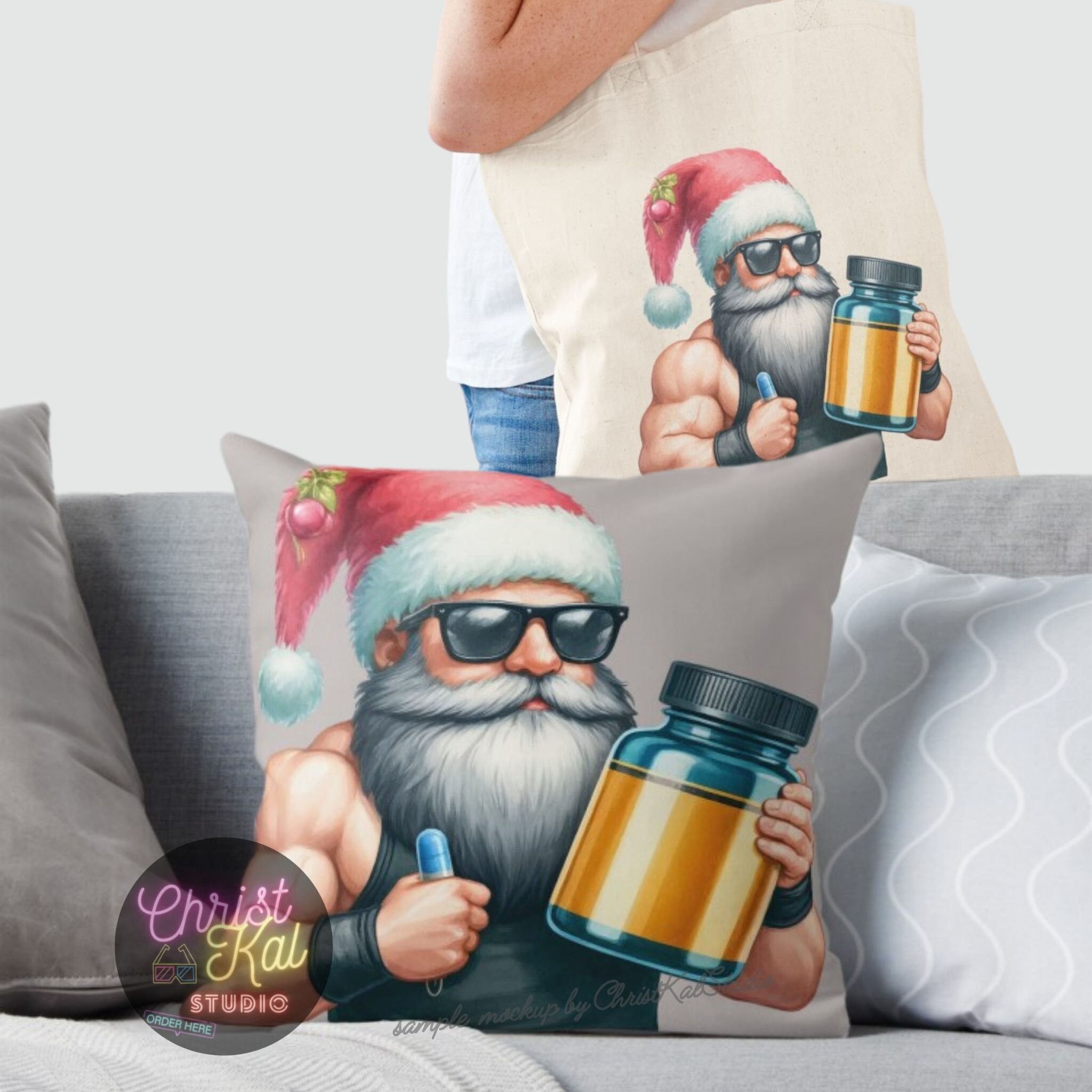 28 PNG Set F : Bodybuilder Gnome PNG, Workout Gnome, Fitness Gnomes ...