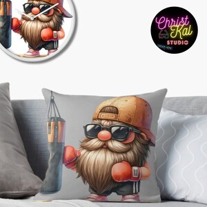28 PNG Set G : Bodybuilder Gnome PNG, Workout Gnome, Fitness Gnomes ...