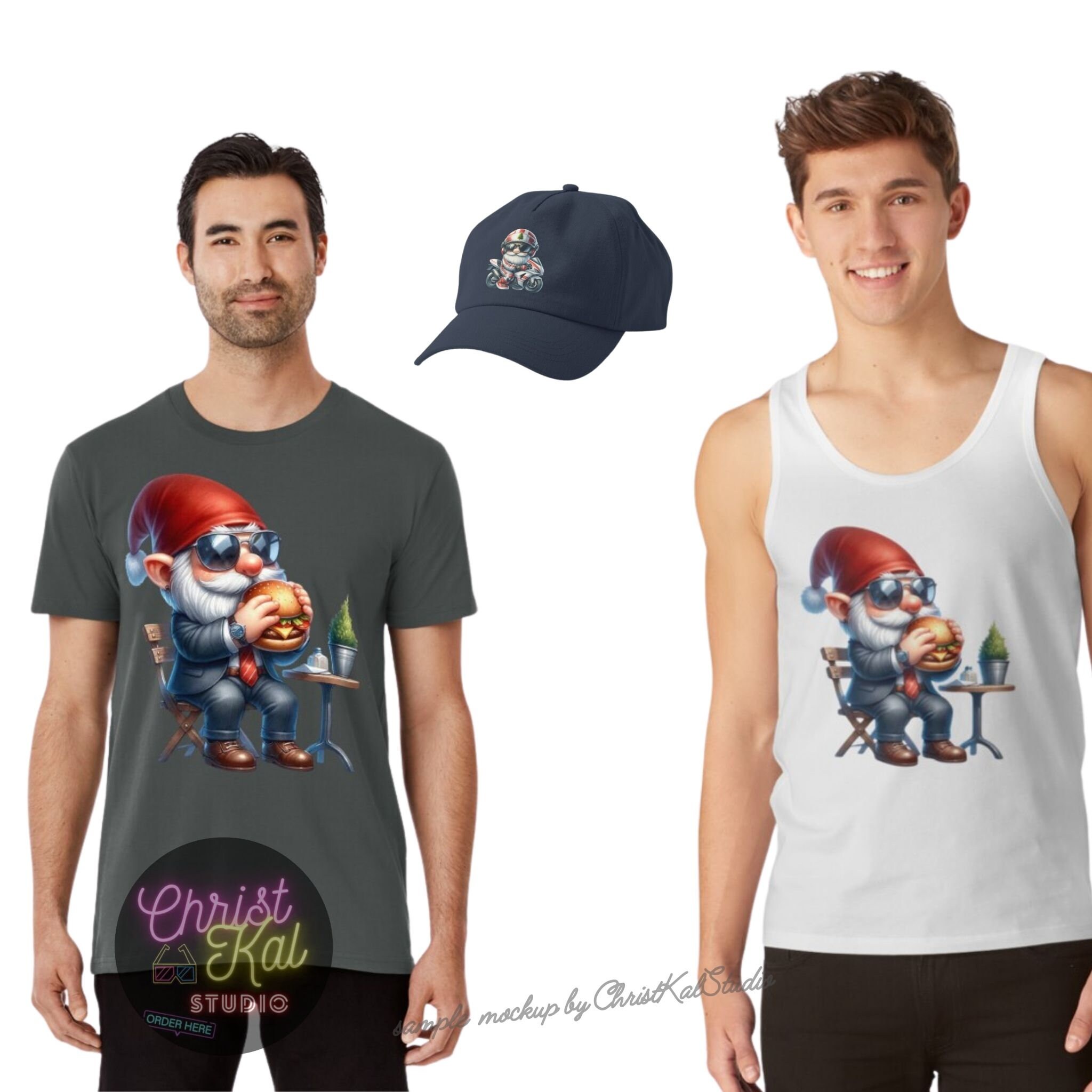 Watercolor Business Gnomes Clipart: Father's Day PNG Bundle (digital ...