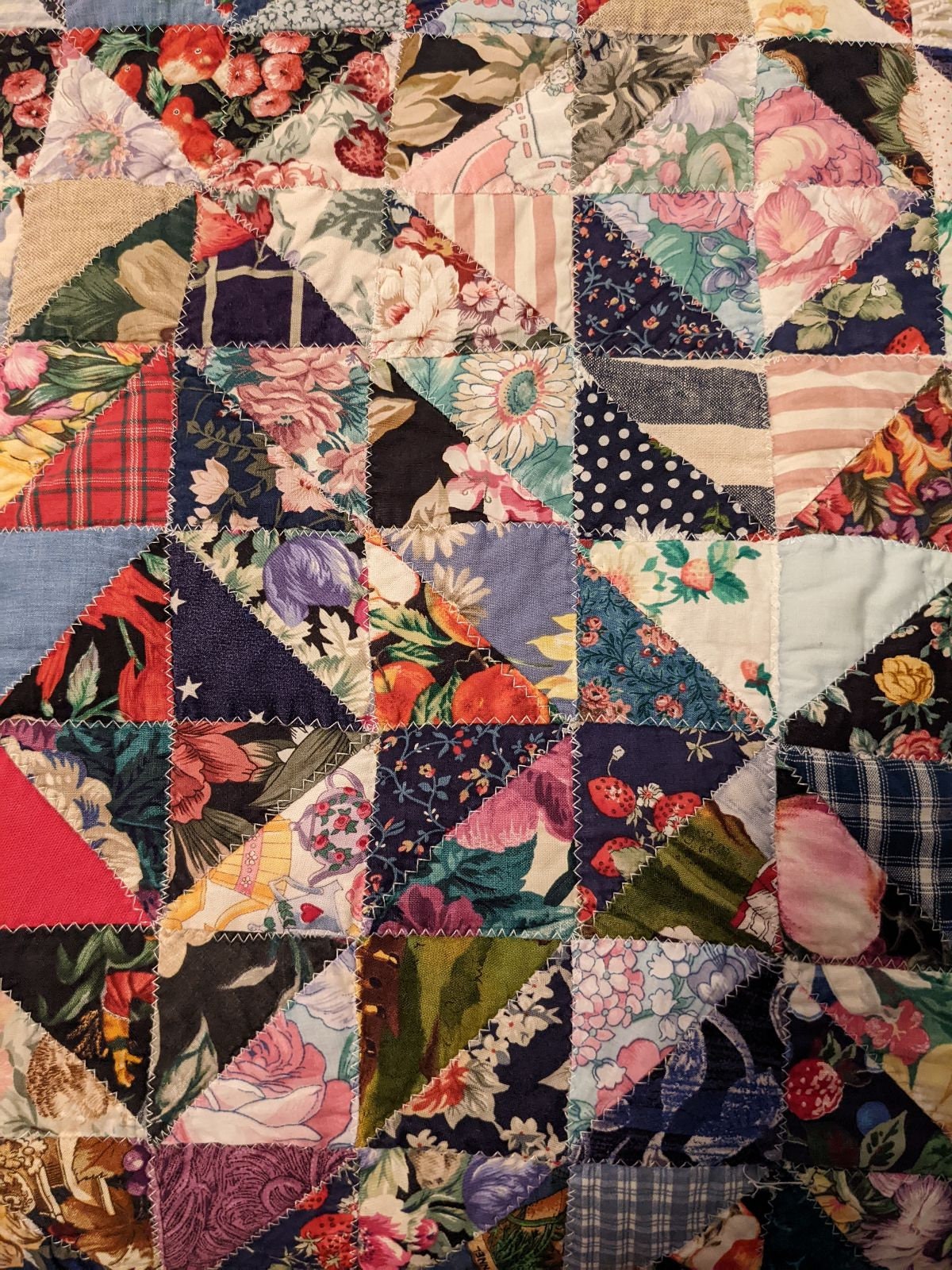 Queen Size Multicolor Quilt - Etsy