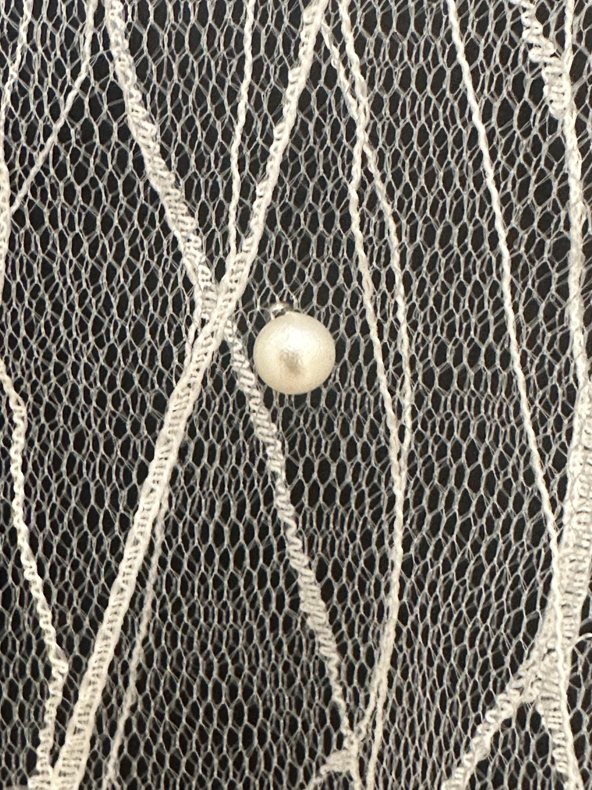 Open Weaved Pearl Studded Overlay - Etsy