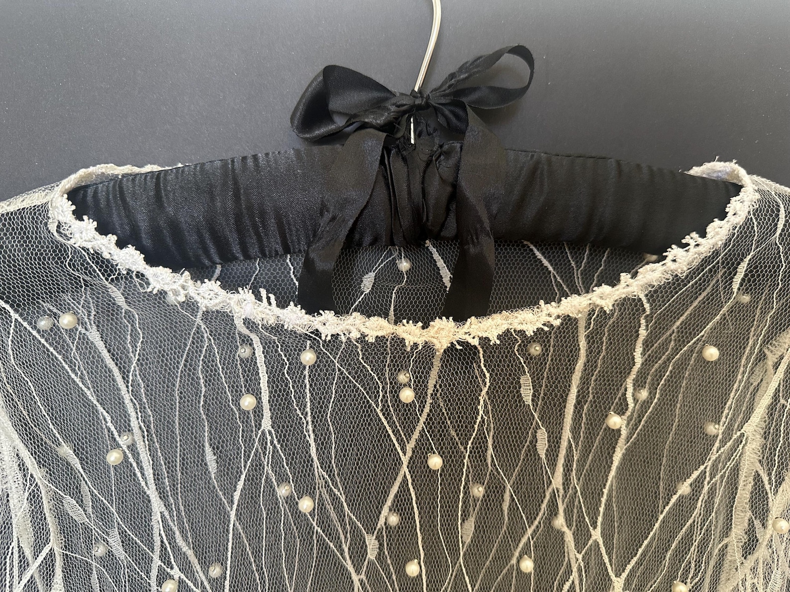 Open Weaved Pearl Studded Overlay - Etsy