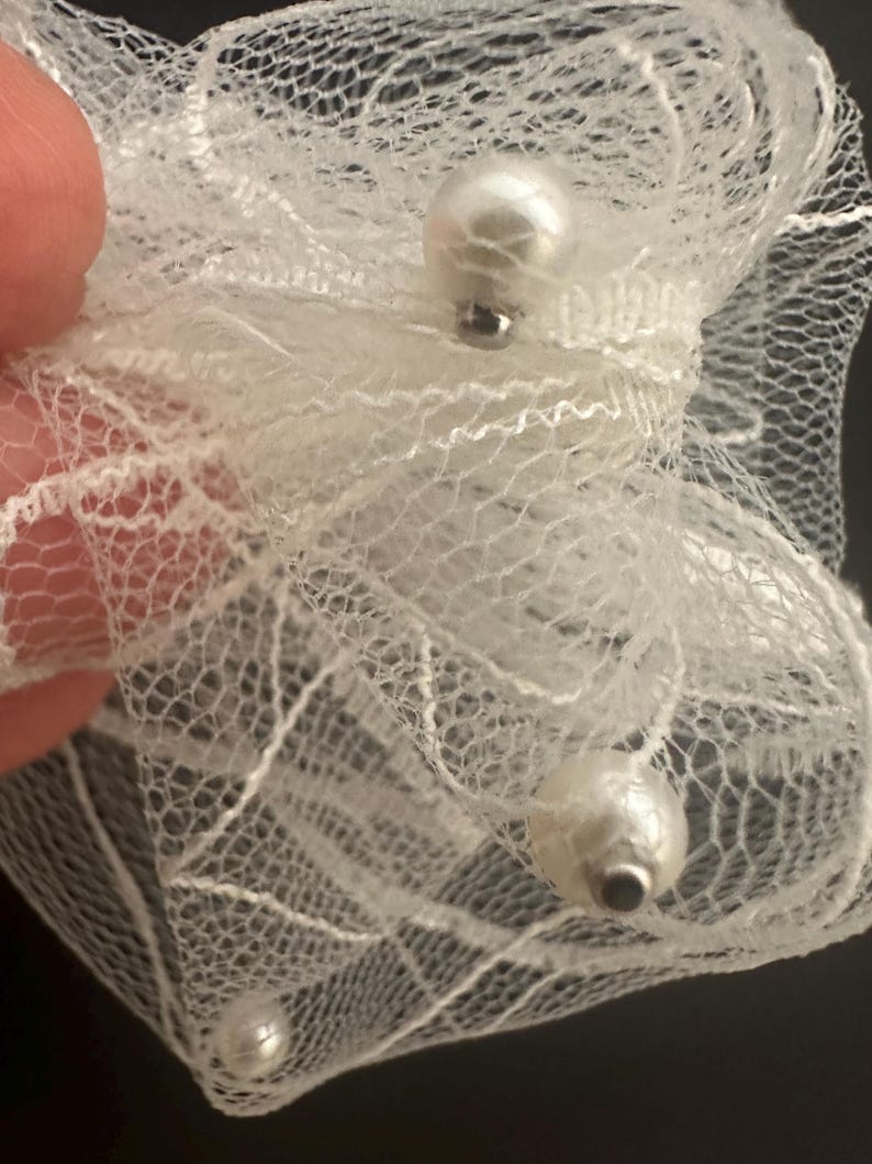 Open Weaved Pearl Studded Overlay - Etsy