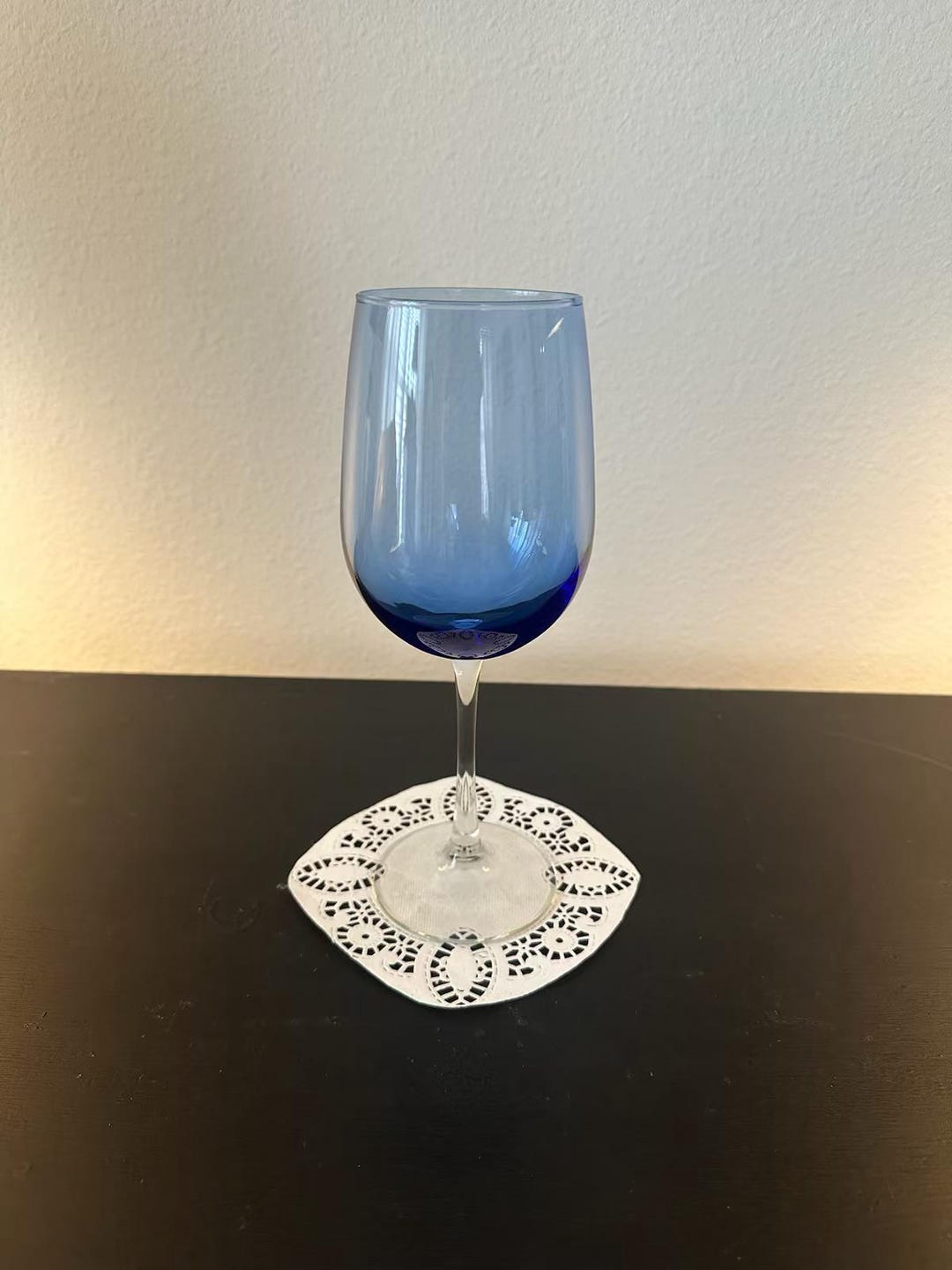 Cobalt Blue Stem Glass - Etsy
