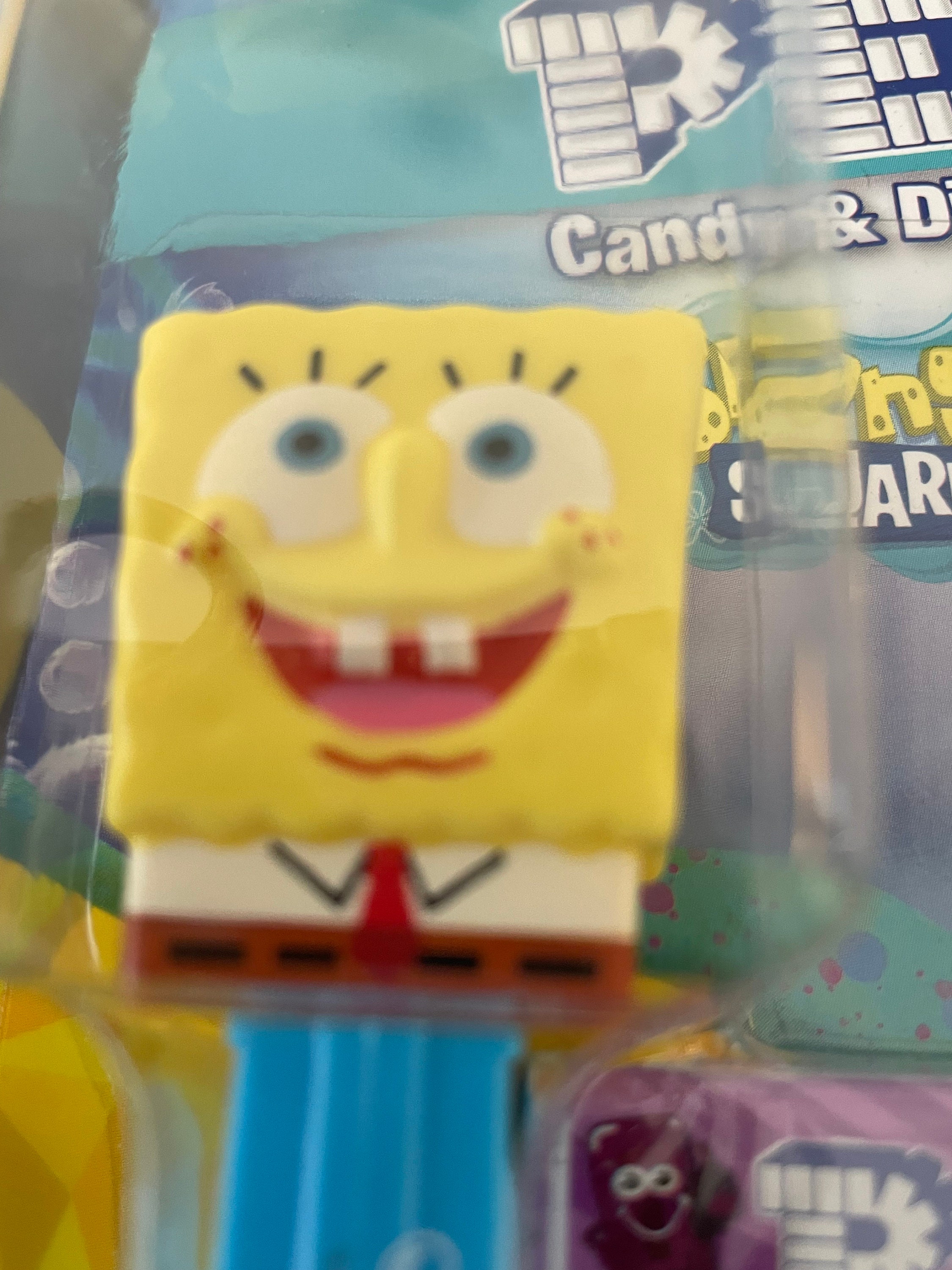 2 Dispenser Pez Set Spongebob Squarepants - Etsy