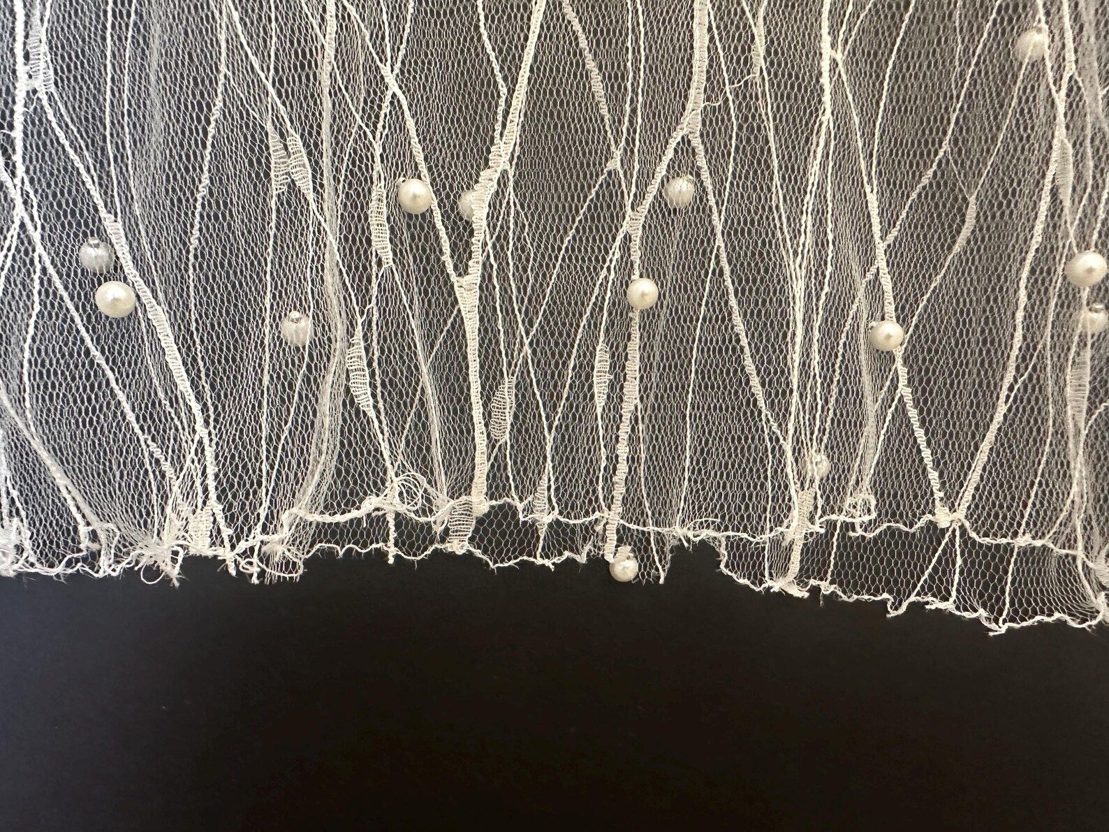 Open Weaved Pearl Studded Overlay - Etsy