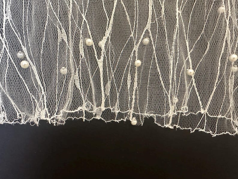 Open Weaved Pearl Studded Overlay - Etsy