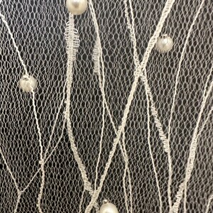 Open Weaved Pearl Studded Overlay - Etsy