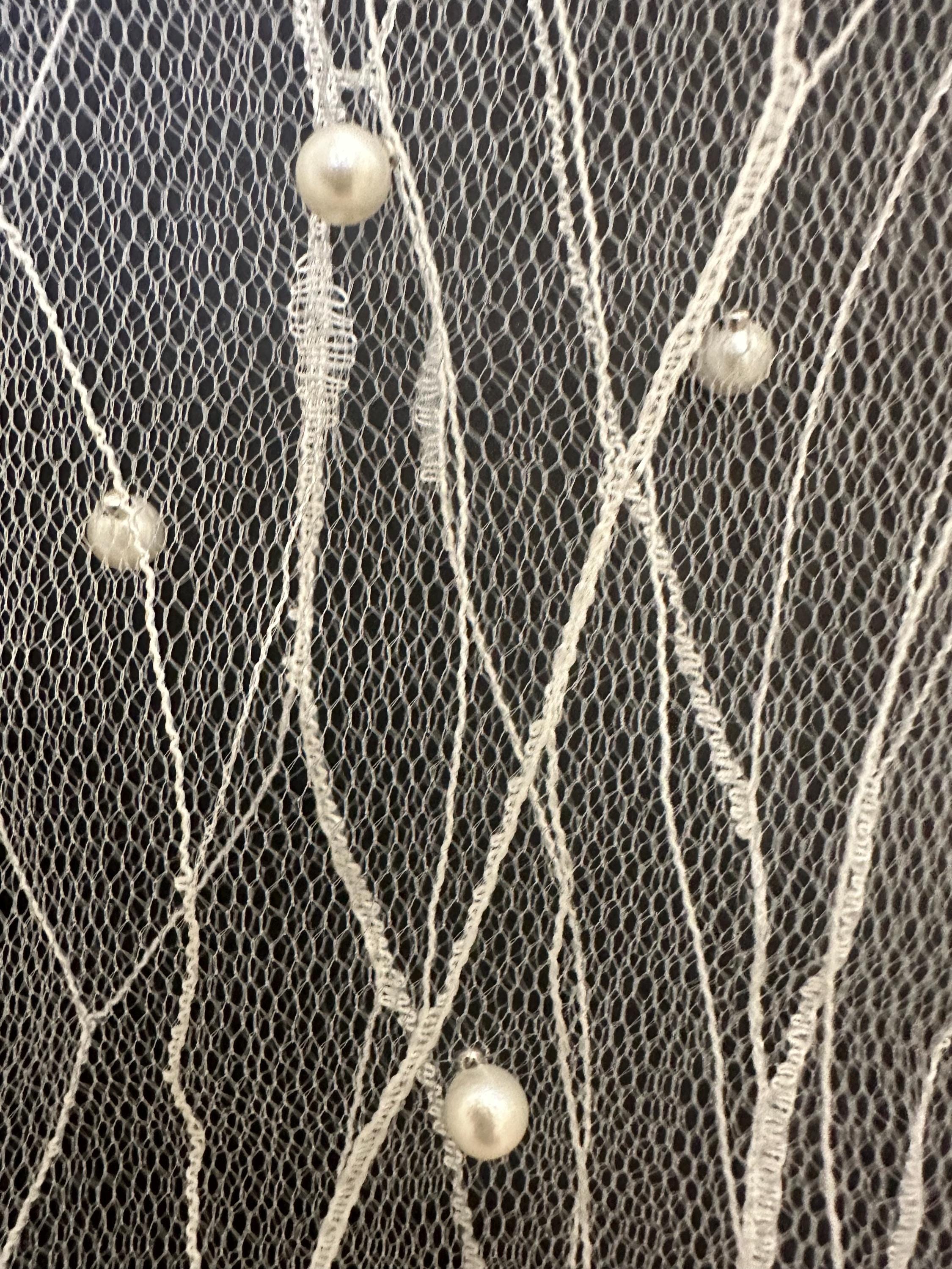 Open Weaved Pearl Studded Overlay - Etsy