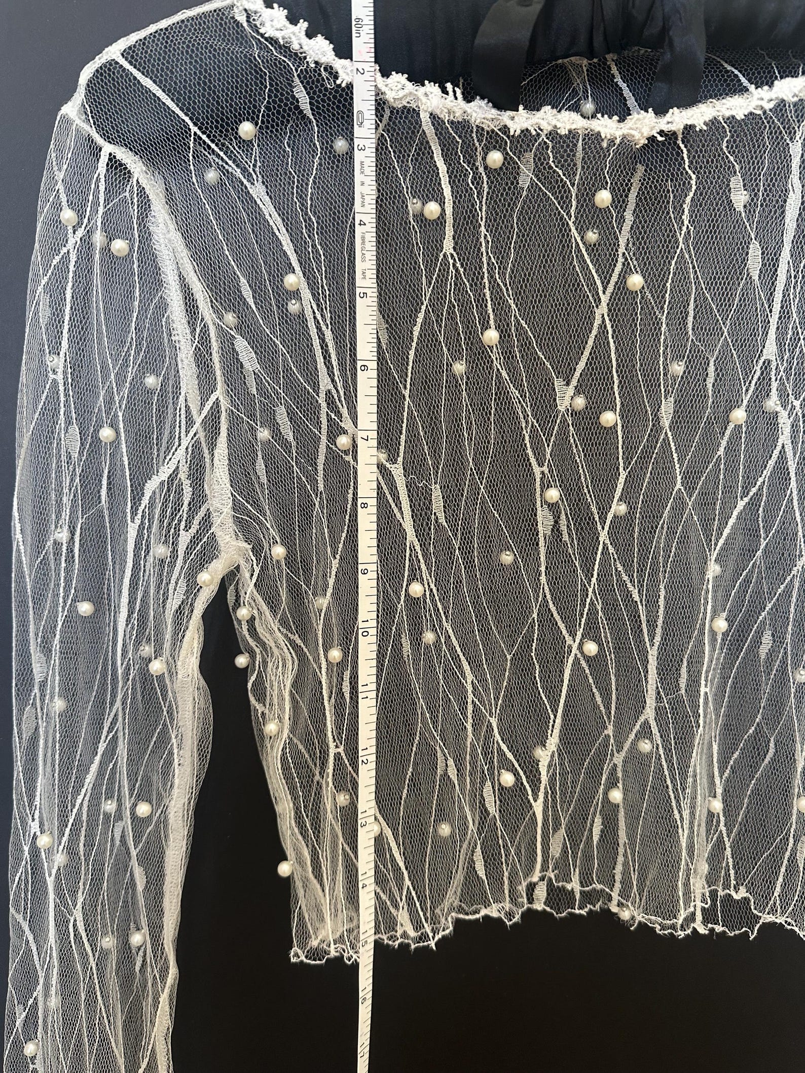 Open Weaved Pearl Studded Overlay - Etsy