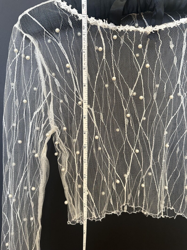 Open Weaved Pearl Studded Overlay - Etsy