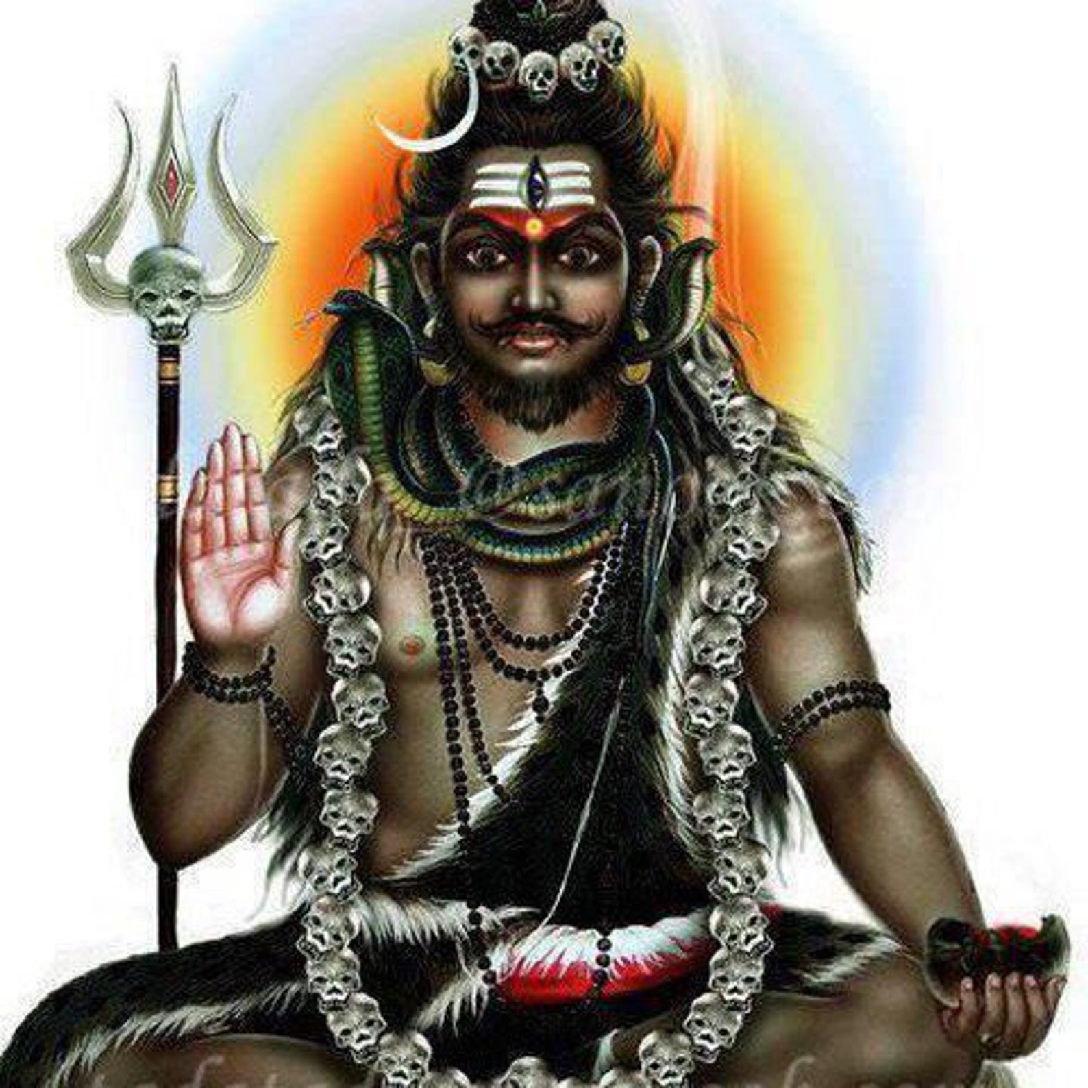 Baba Bhairav A Extreme Powerful Yantra Vortex Rite Powerful Etsy
