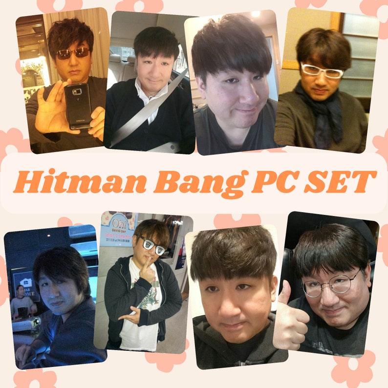 Hitman Bang Photocard Set - Etsy