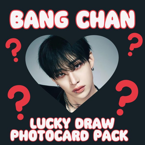 Bang Chan Photocards - Etsy