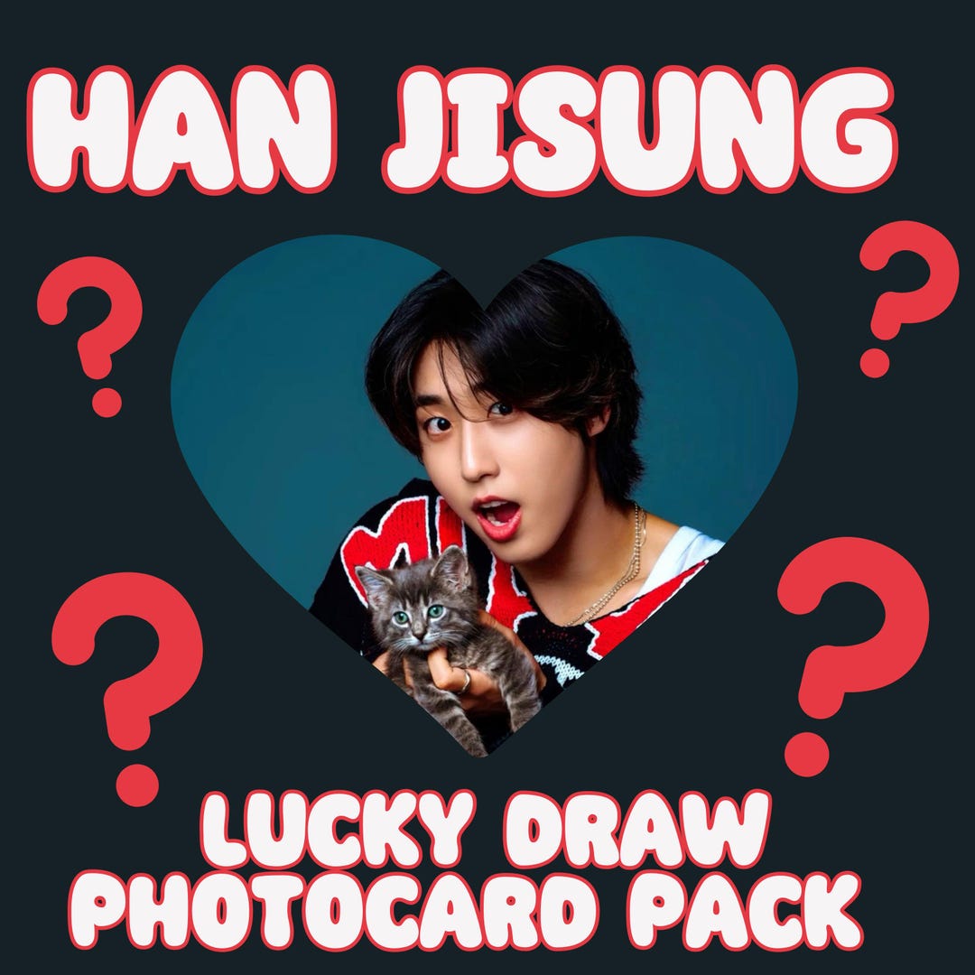 Han Jisung Lucky Draw Photocard Pack - Etsy