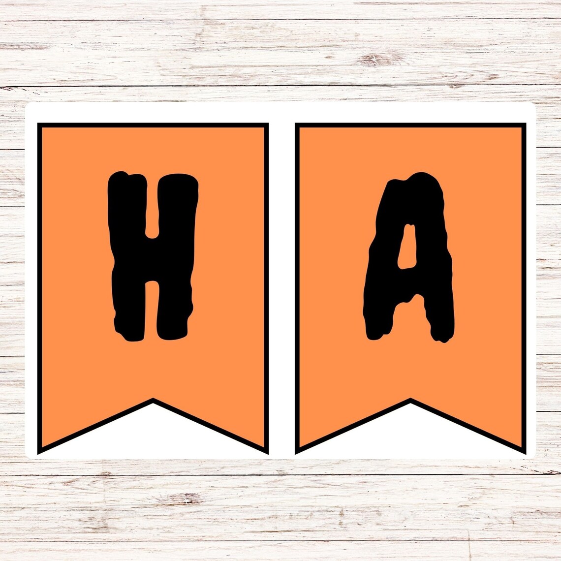 Halloween Bunting Printable, Halloween Printable DIY Bunting Banner ...
